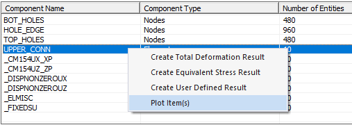 PostProcessing non accesible objects in Ansys Mechanical