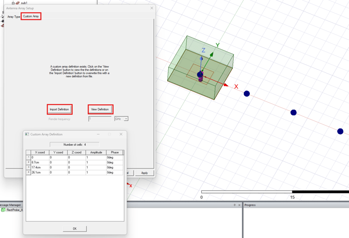 ANSYS HFSS: Array Analysis Using The Array Factor Calculation ANSYS HFSS: Array Analysis Using The Array Factor Calculation