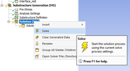 Bottom-Up Substructuring Using CMS
